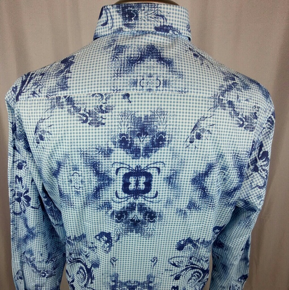 BespokeFit | Shirts | Bespoke Modern Fit Shirt Blue Checks Designs L ...